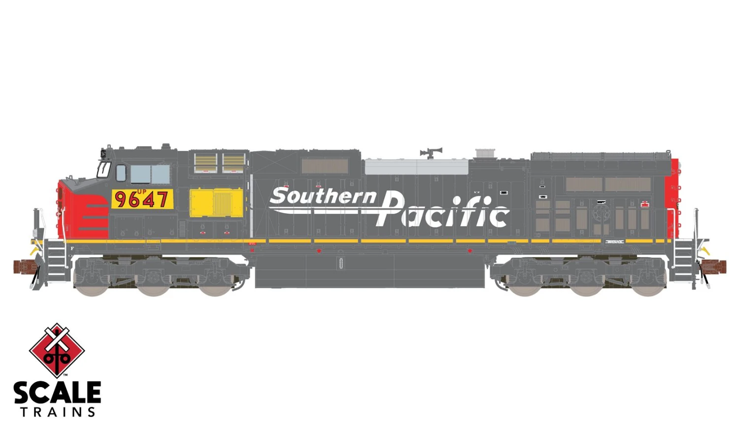 Free Shipping on ScaleTrains 38554 Rivet Counter N Scale GE Dash 9-44CW Ex-SP Union Pacific UP ...